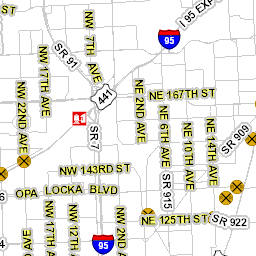 Zoning and Land Use Map - City of Hialeah,FL. GIS System